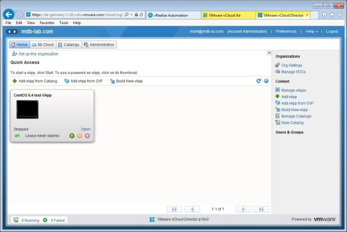 Building an advanced lab using VMware vRealize Automation – Part 11: Configure endpoint & fabric ...