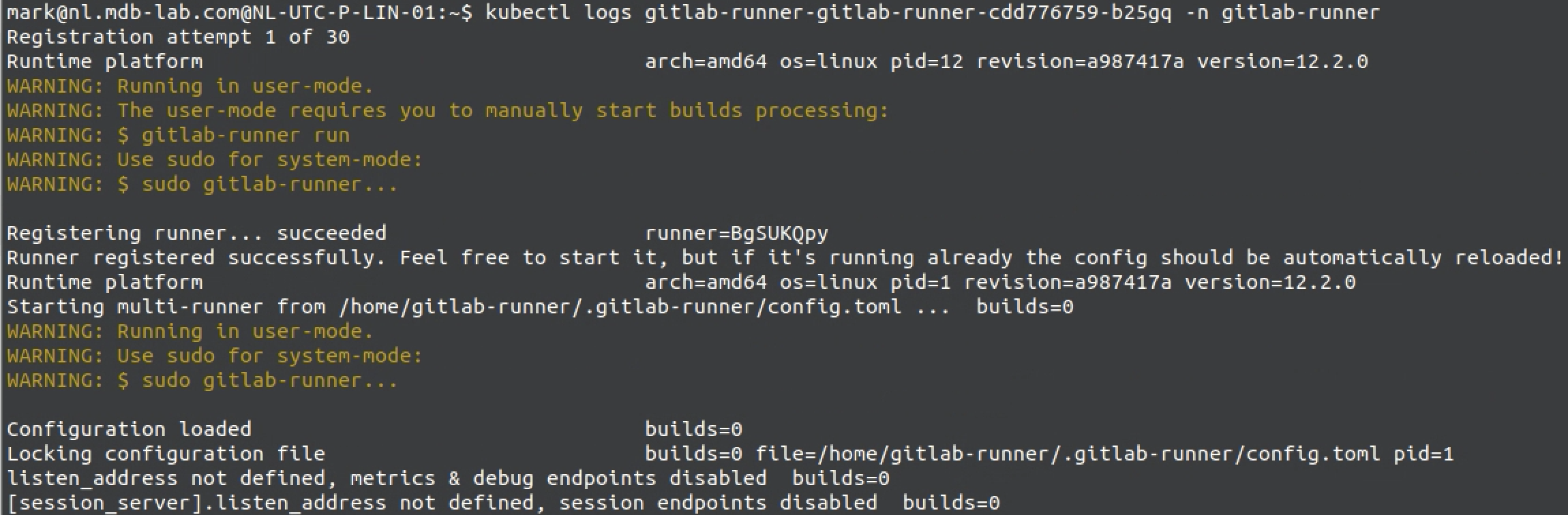 Deploying GitLab Runner to VMware Enterprise PKS | virtualhobbit